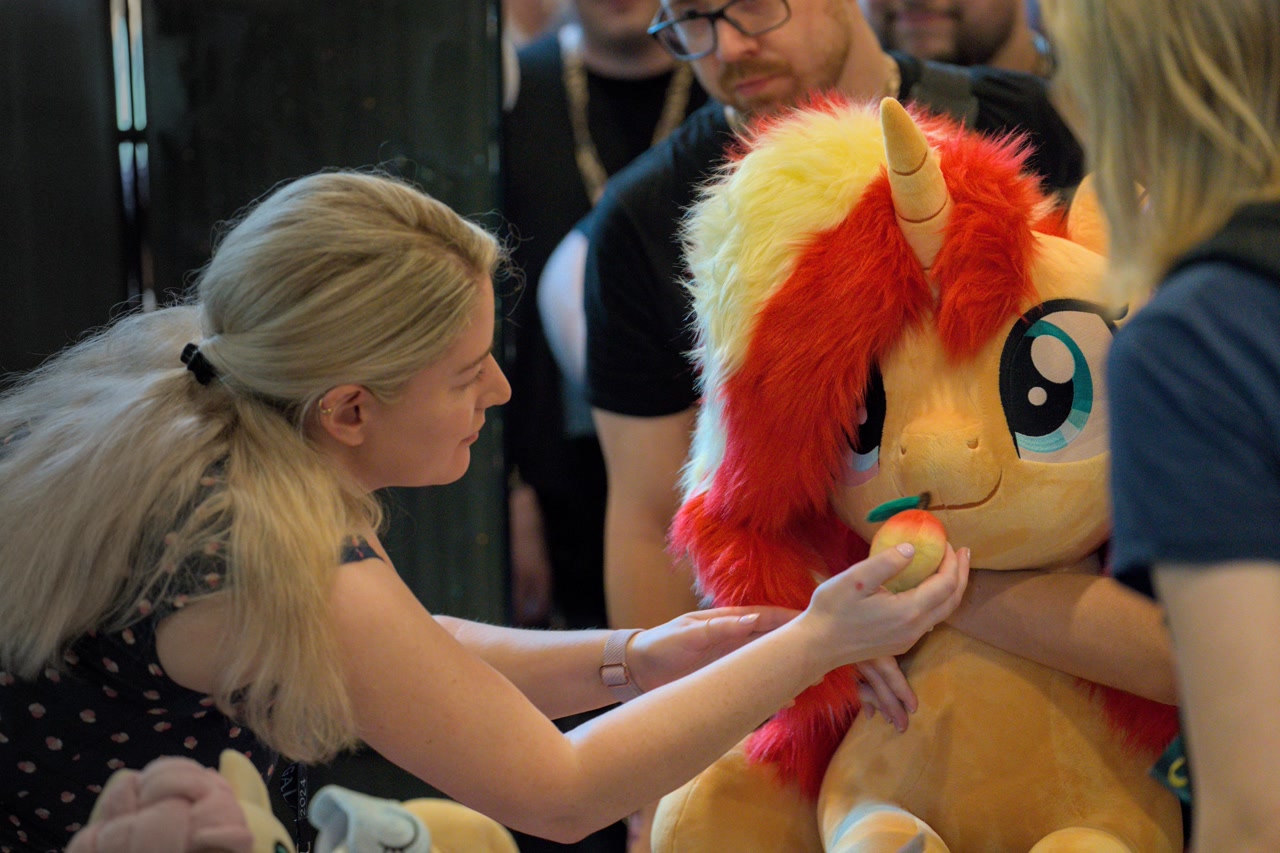 #3644851 - safe, sunset shimmer, human, galacon, g4, 2024, food, irl ...