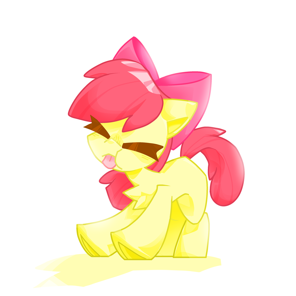 #3645161 - safe, artist:scarshine, derpibooru exclusive, apple bloom ...