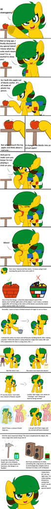 #3645349 - safe, artist:jerkface, oc, oc only, oc:blocky bits, oc:dared step, pony, lego ...