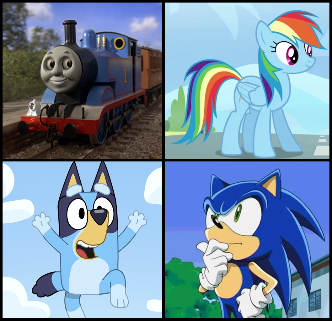 #3647242 - safe, artist:rogan140, rainbow dash, dog, hedgehog, mobian, pegasus, pony, g4 ...