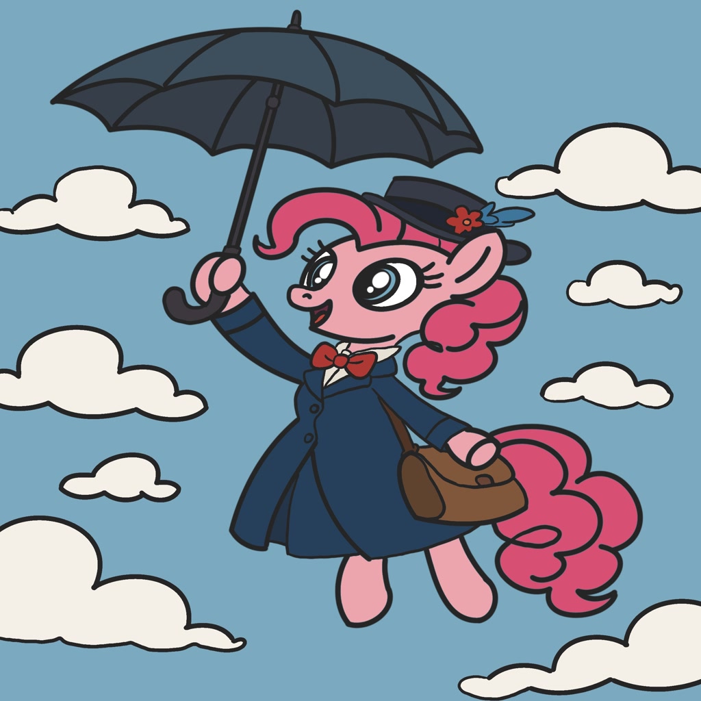 #3647735 - safe, artist:tere35, pinkie pie, earth pony, pony, g4 ...