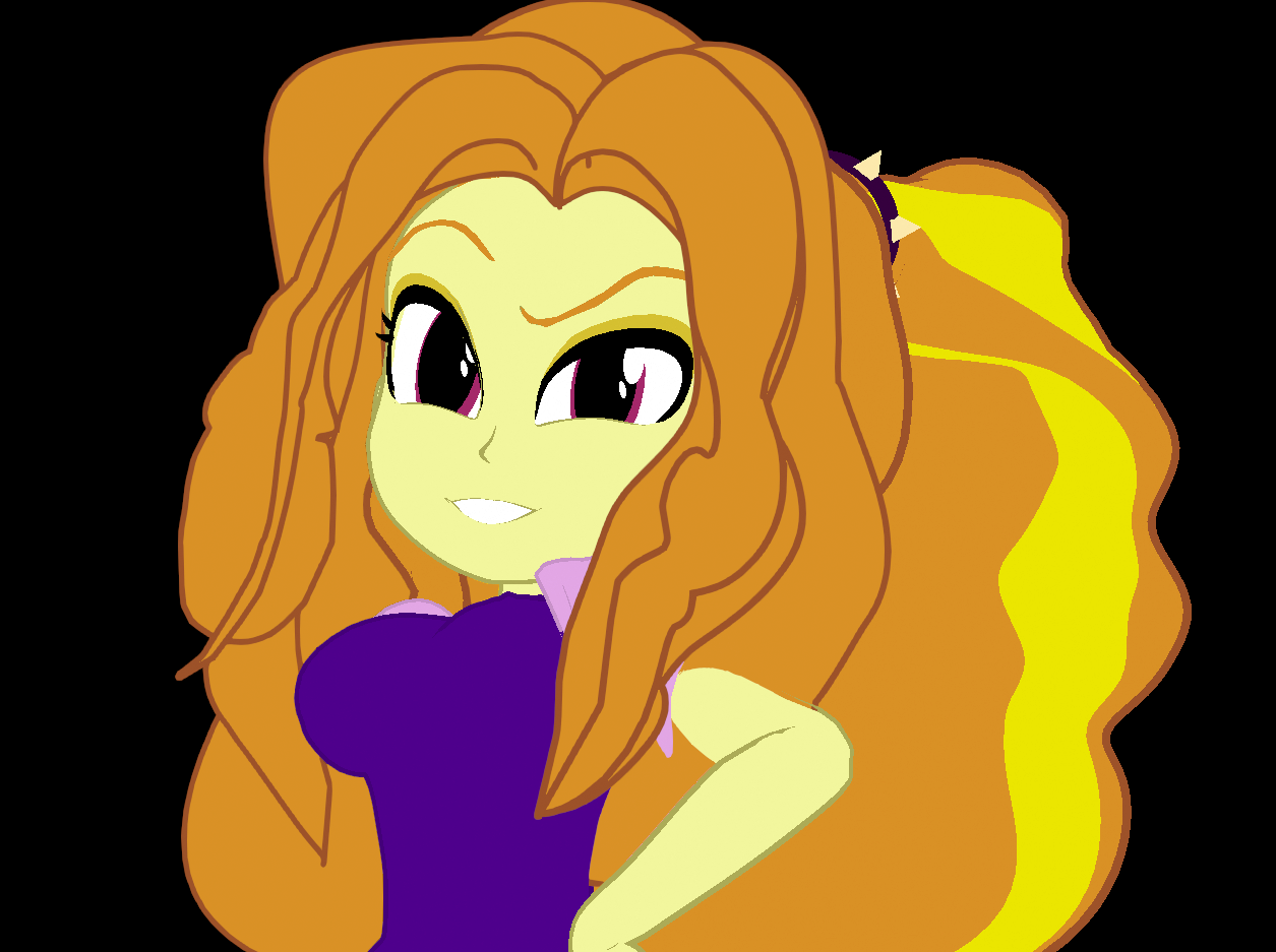 #3647998 - safe, artist:8feet, adagio dazzle, human, equestria girls, g4, 3d, black background ...