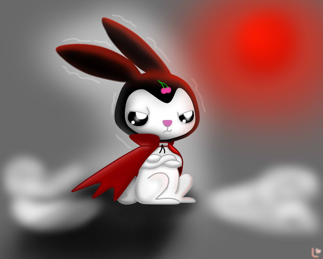 #3648362 - safe, artist:milkteafox, angel bunny, rabbit, g4, animal ...