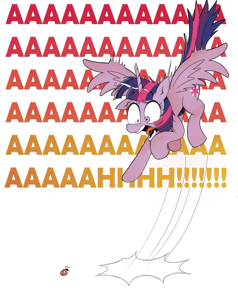 #3650460 - safe, artist:gadictoo, twilight sparkle, alicorn, insect, ladybug, pony, g4, female ...