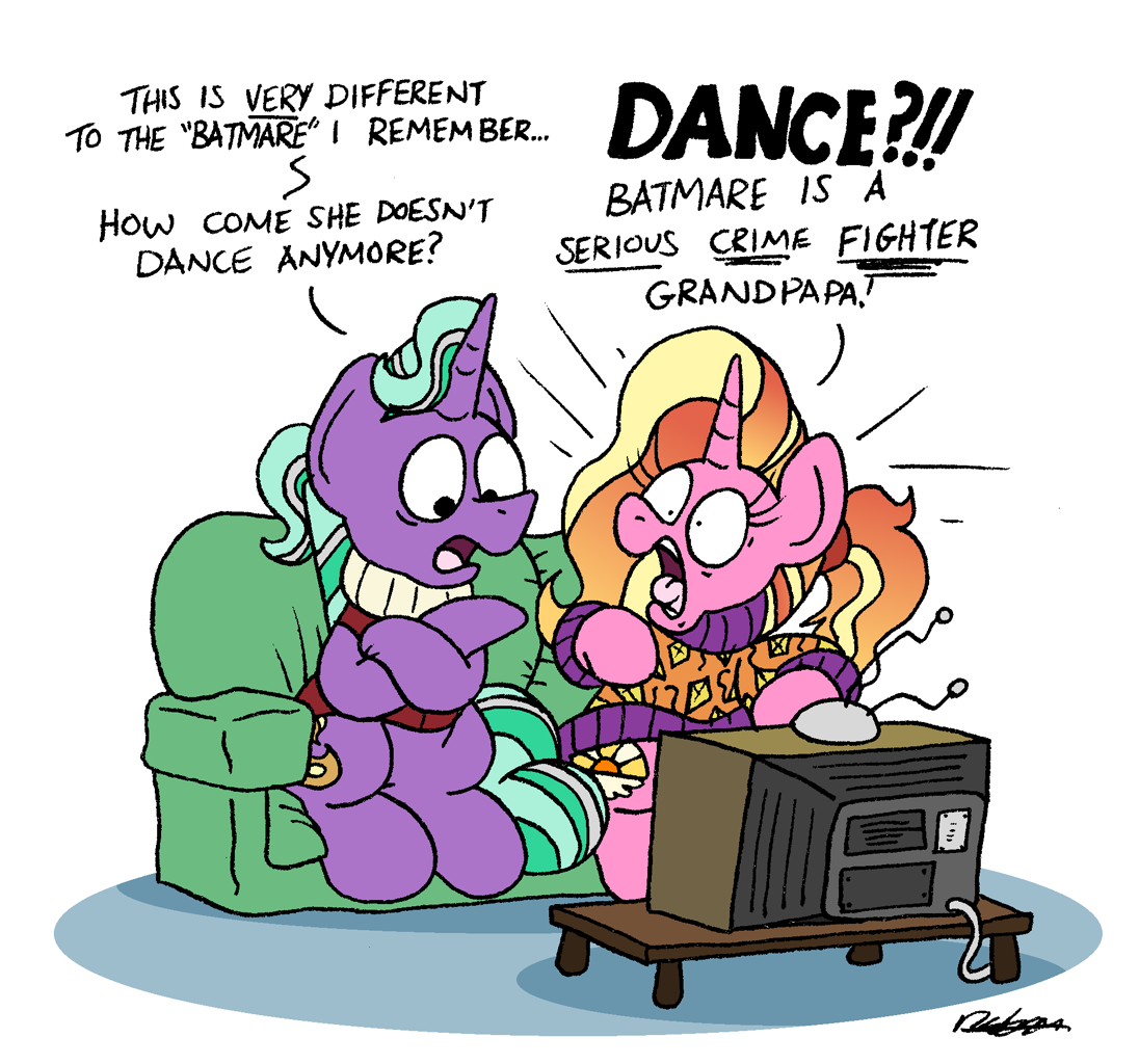 #3661665 - safe, artist:bobthedalek, firelight, luster dawn, pony ...