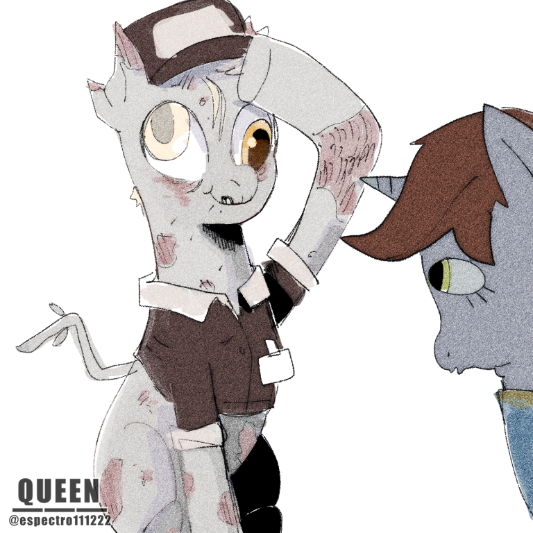 #3662614 - semi-grimdark, artist:queen_(espectro111222), derpy hooves ...