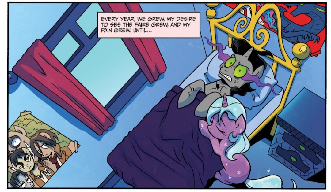 #3671586 - safe, idw, king sombra, princess celestia, radiant hope ...