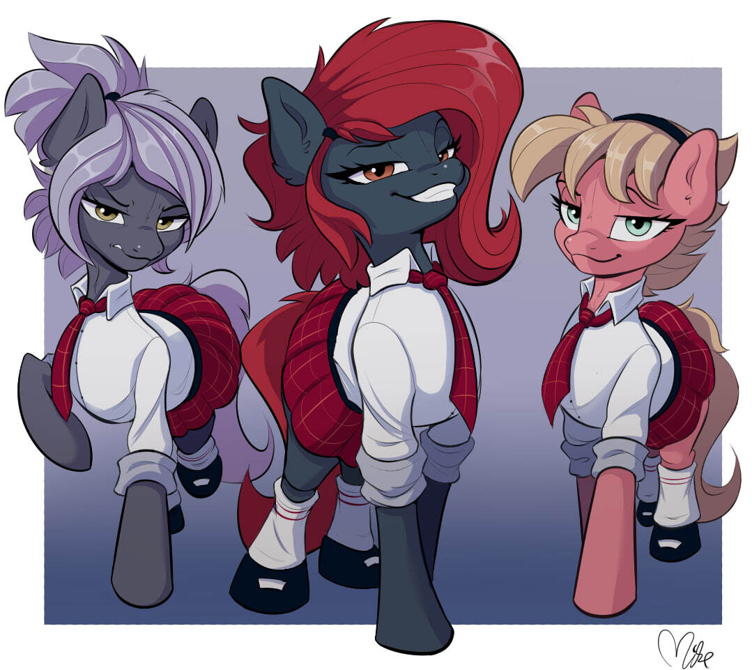 #3748334 - safe, artist:bonedigger, oc, oc only, oc:jessi-ka, oc:kate ...