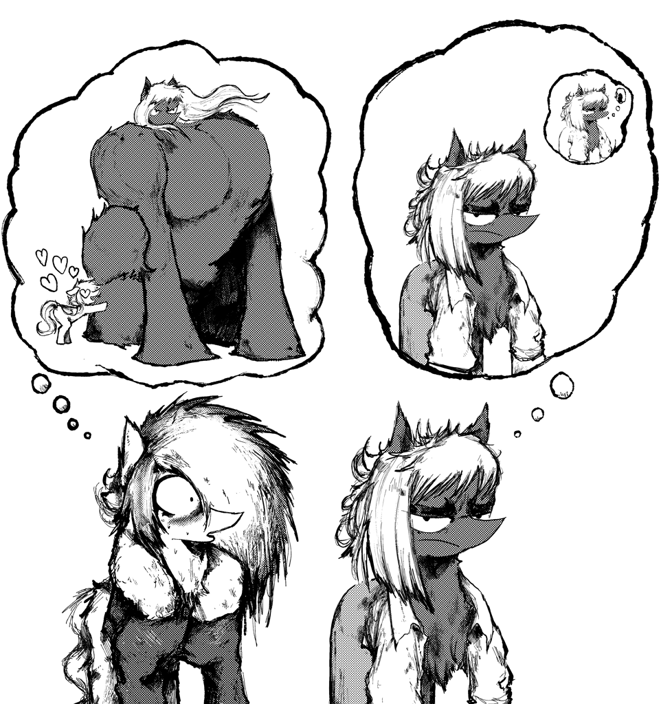 #3740321 - safe, artist:witchdoctordb, limestone pie, rainbow dash ...