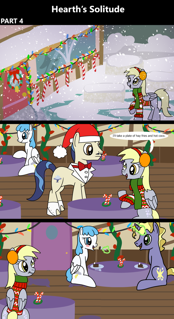 #3742110 - safe, artist:platinumdrop, derpy hooves, horte cuisine ...