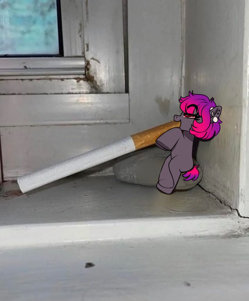 #3763637 - safe, artist:dibujito, edit, oc, oc only, oc:dib, earth pony ...