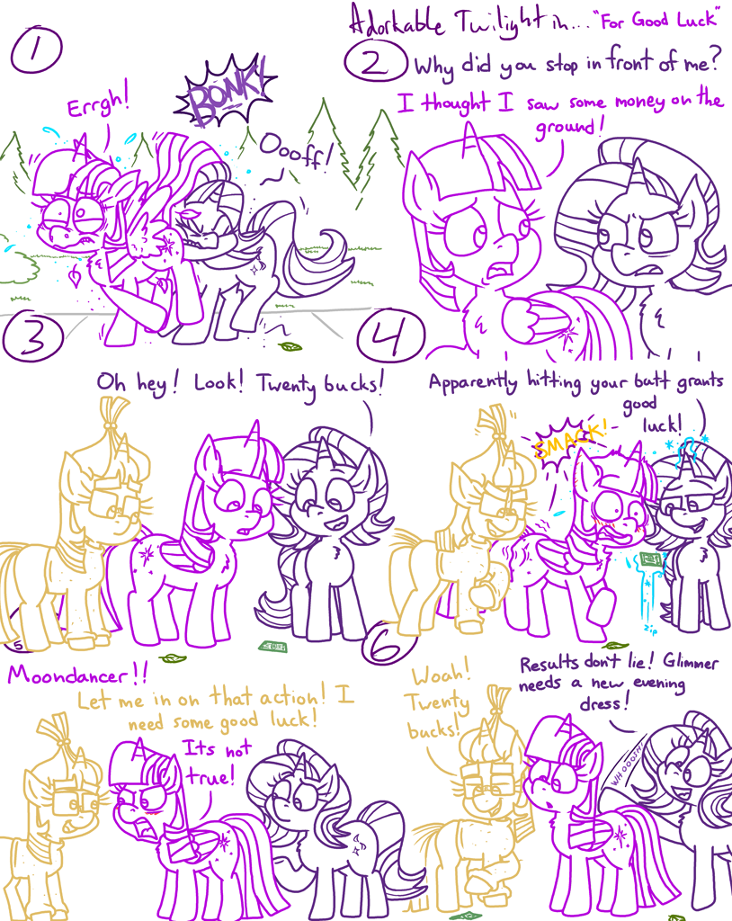 #3772247 - safe, artist:adorkabletwilightandfriends, moondancer ...