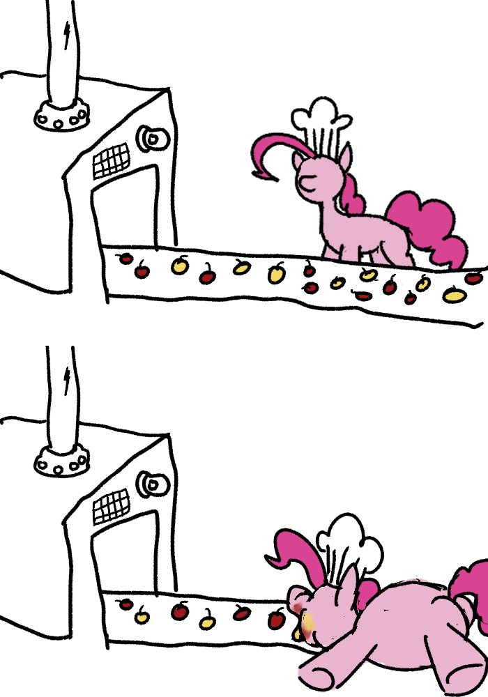 #3799196 - safe, artist:rocket-lawnchair, pinkie pie, earth pony, pony ...
