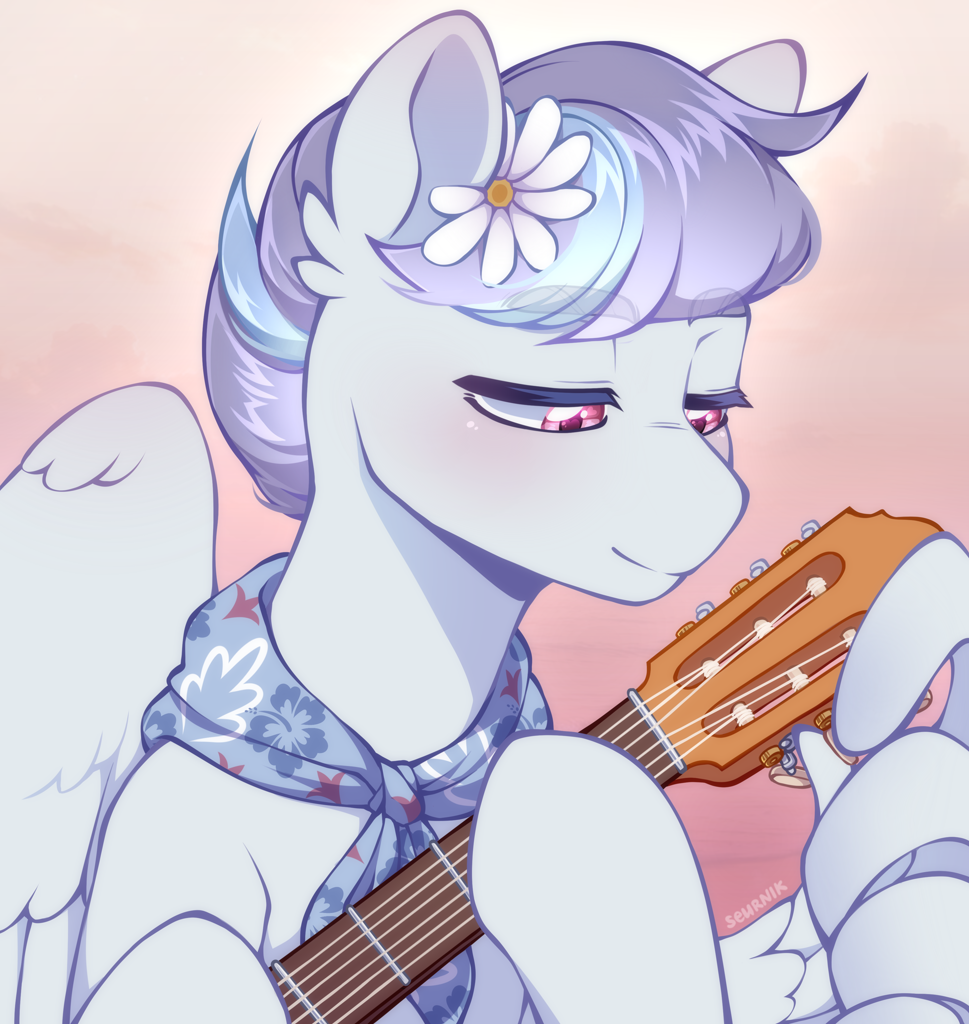 #3846900 - safe, artist:seurnik, oc, oc only, oc:easy chord, pegasus ...