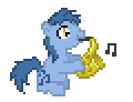 #122241 - safe, blues, noteworthy, animated, desktop ponies, musical ...