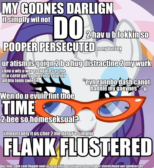 #148768 - questionable, rarity, buttfrustrated, butthurt, caption ...