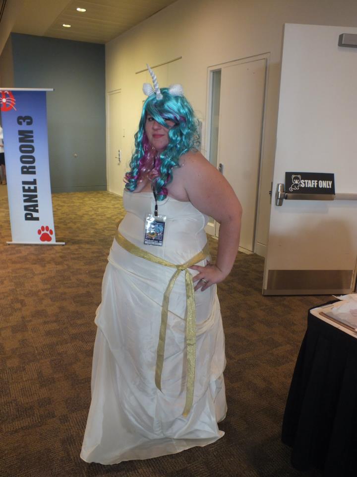 #152870 - safe, princess celestia, human, g4, cosplay, fat, irl, irl ...