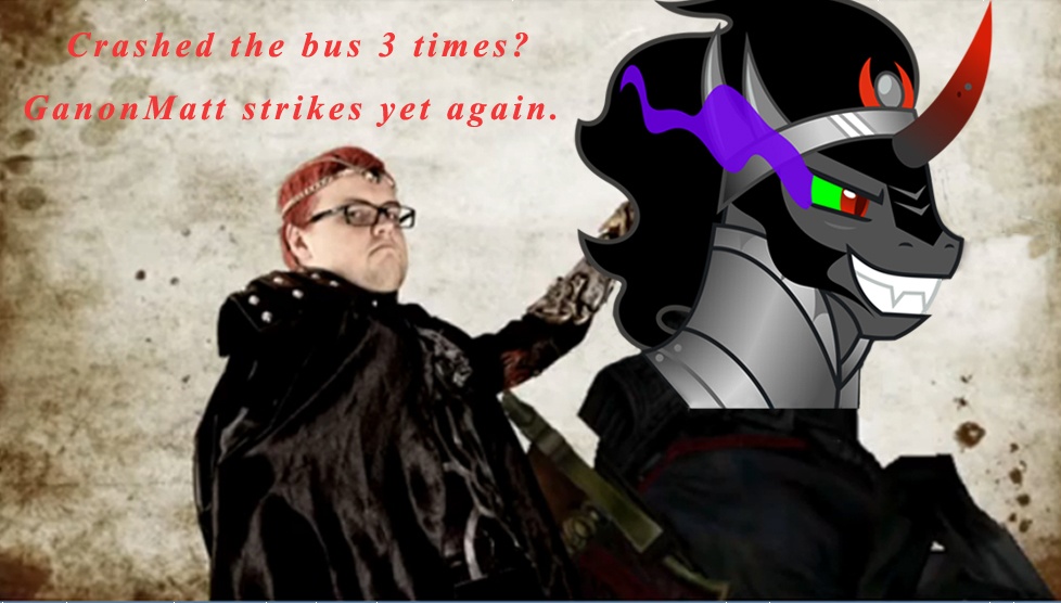 #156910 - safe, king sombra, desert bus for hope, ganonmatt, glasses ...