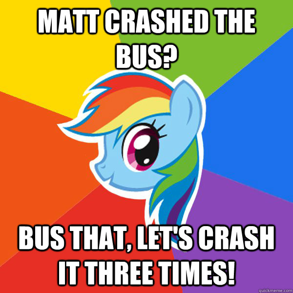 #156917 - safe, rainbow dash, g4, advice meme, desert bus for hope ...