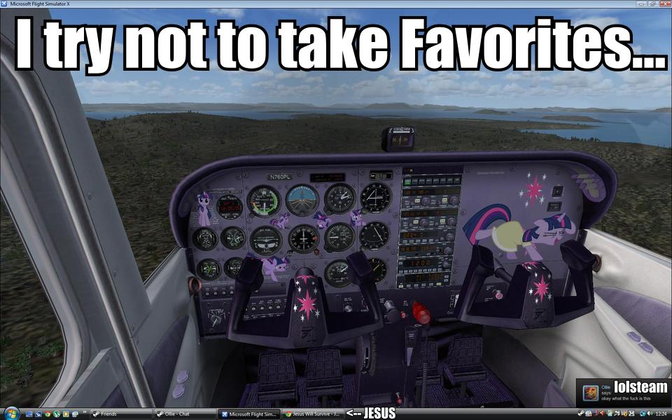 #162696 - safe, twilight sparkle, g4, aircraft, blatant lies, caption ...