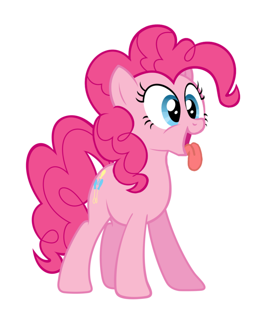 #165366 - safe, artist:kuren247, pinkie pie, simple background, tongue ...