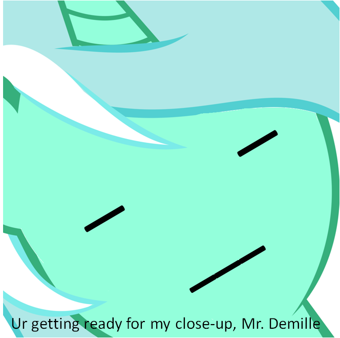 #141497 - safe, lyra heartstrings, close-up, exploitable meme, forced ...