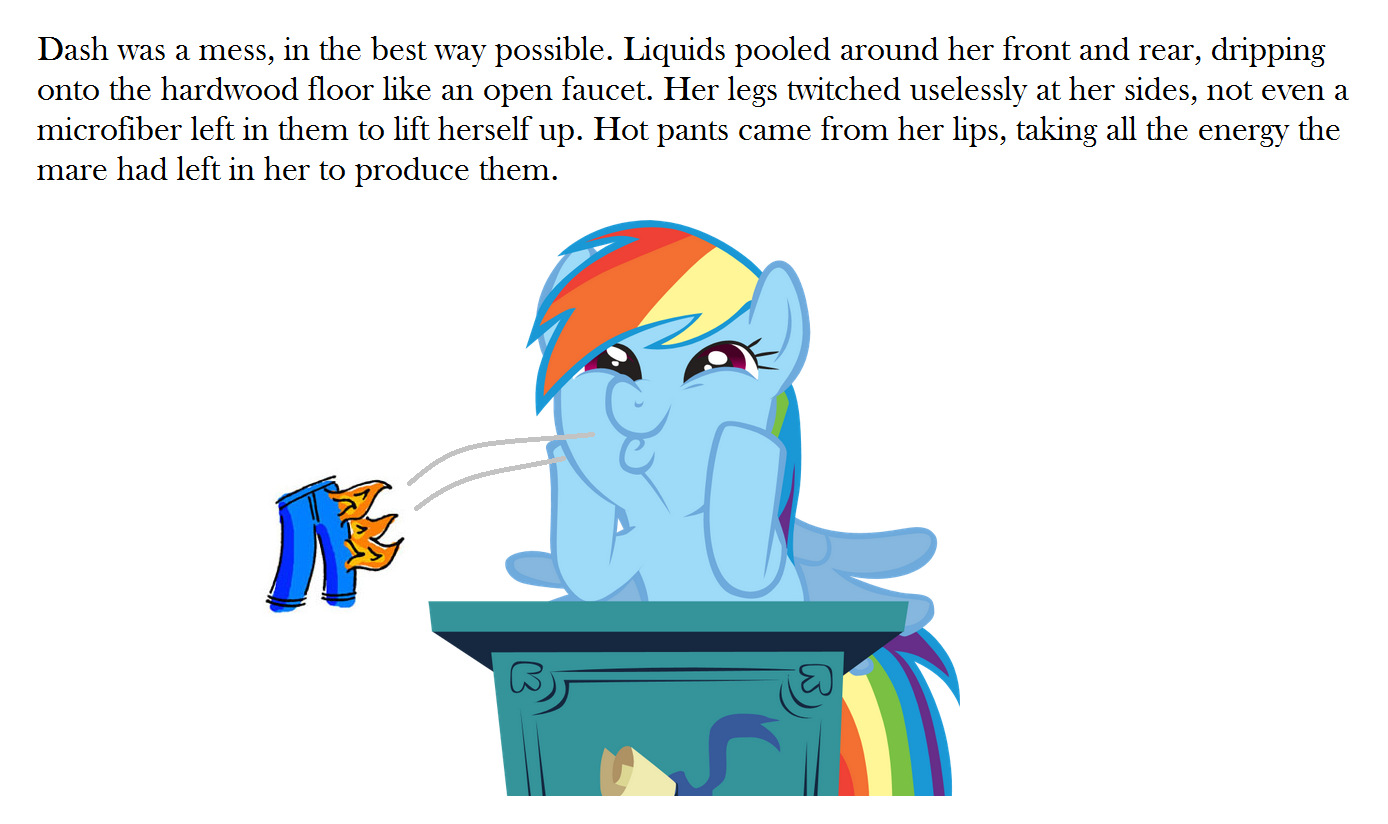 #168013 - questionable, rainbow dash, g4, dashface, fanfic, female, hot ...