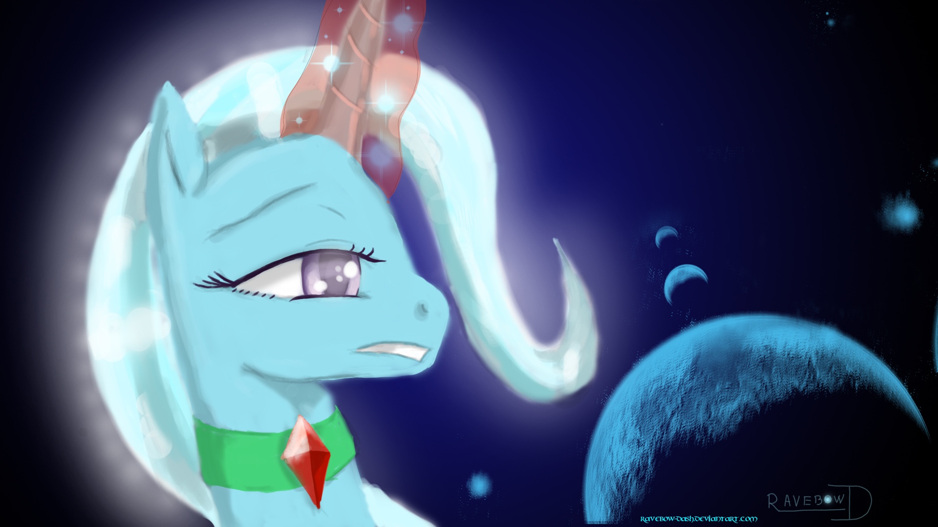 #142008 - safe, artist:ravebow-dash, trixie, pony, unicorn, alicorn ...