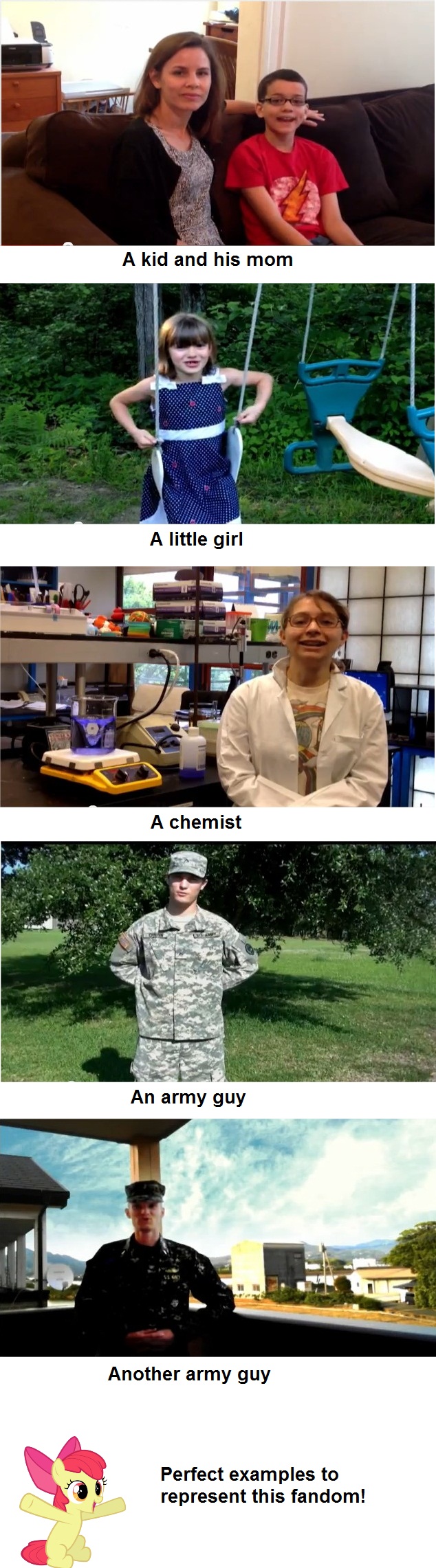 #143559 - safe, human, army guy, brony thank you ad, irl, meta, photo ...