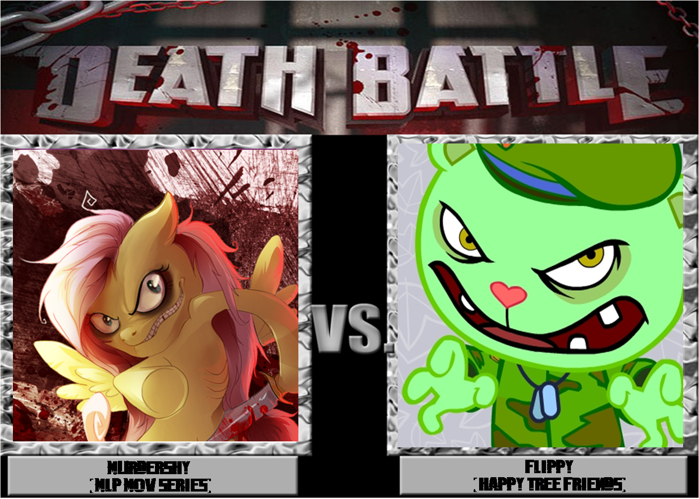 #179414 - semi-grimdark, fluttershy, .mov, shed.mov, g4, death battle ...