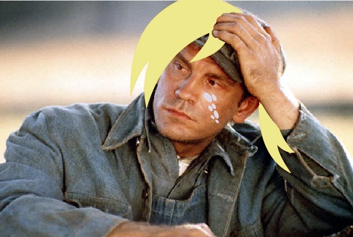 #183230 - safe, edit, derpy hooves, human, bad edit, cutie mark, irl ...