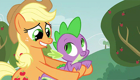 #190362 - safe, screencap, applejack, spike, apple family reunion ...