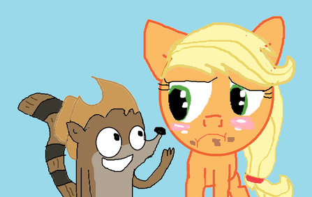 #191402 - grotesque, questionable, applejack, g4, female, male, poop ...