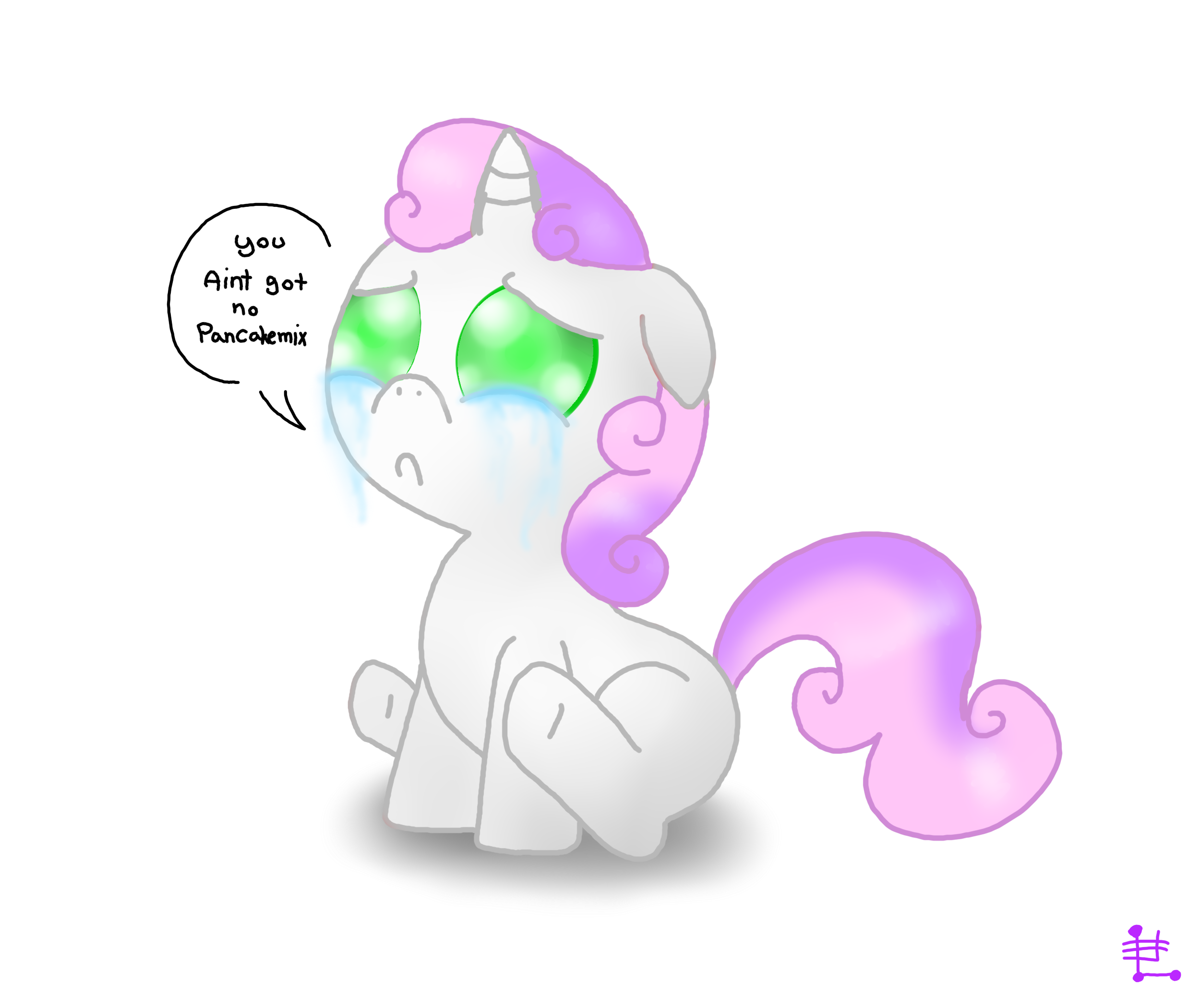 #195738 - safe, artist:spice5400, sweetie belle, pony, unicorn, crying ...