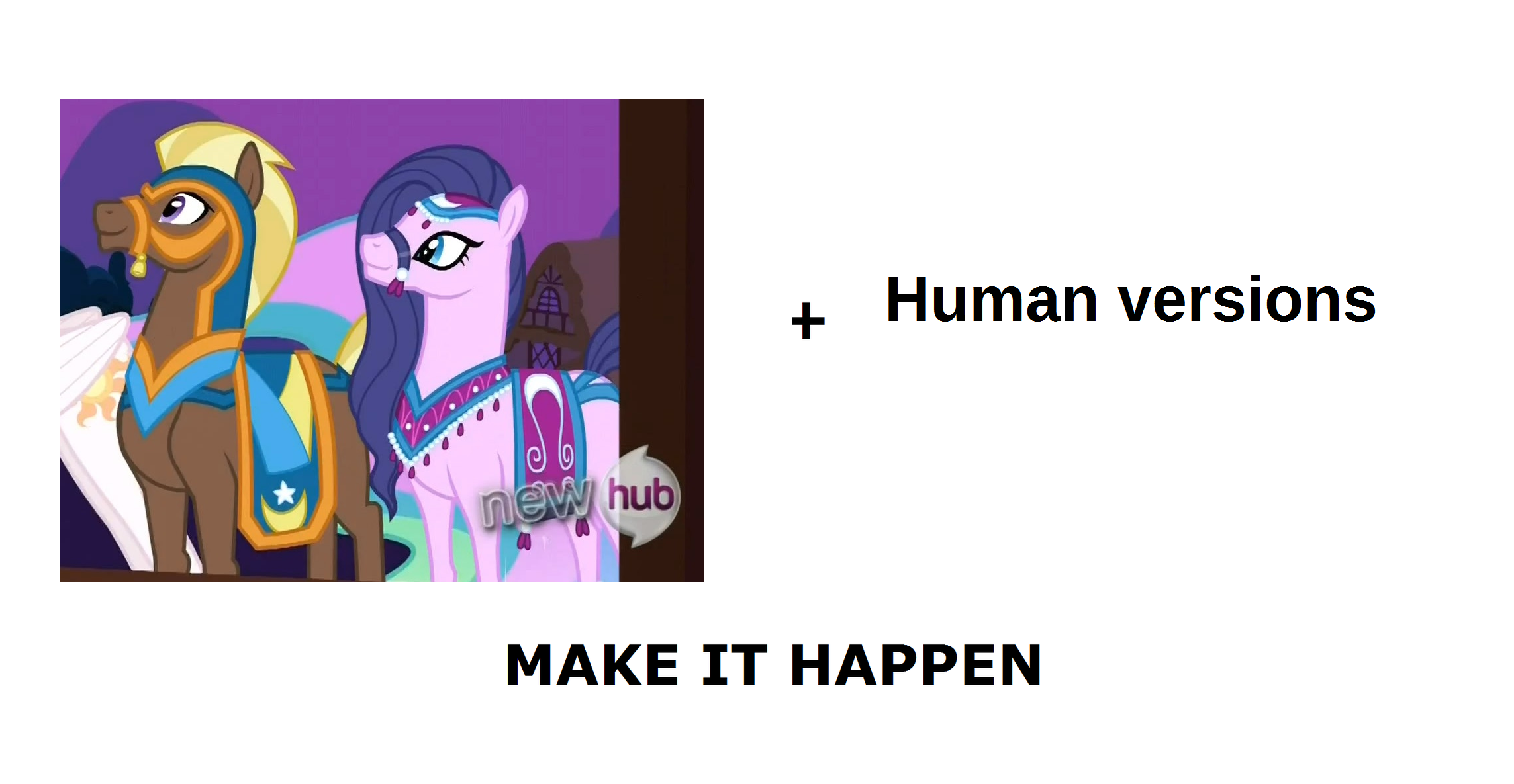 #171359 - safe, exploitable meme, make it happen, meme, meta - Derpibooru