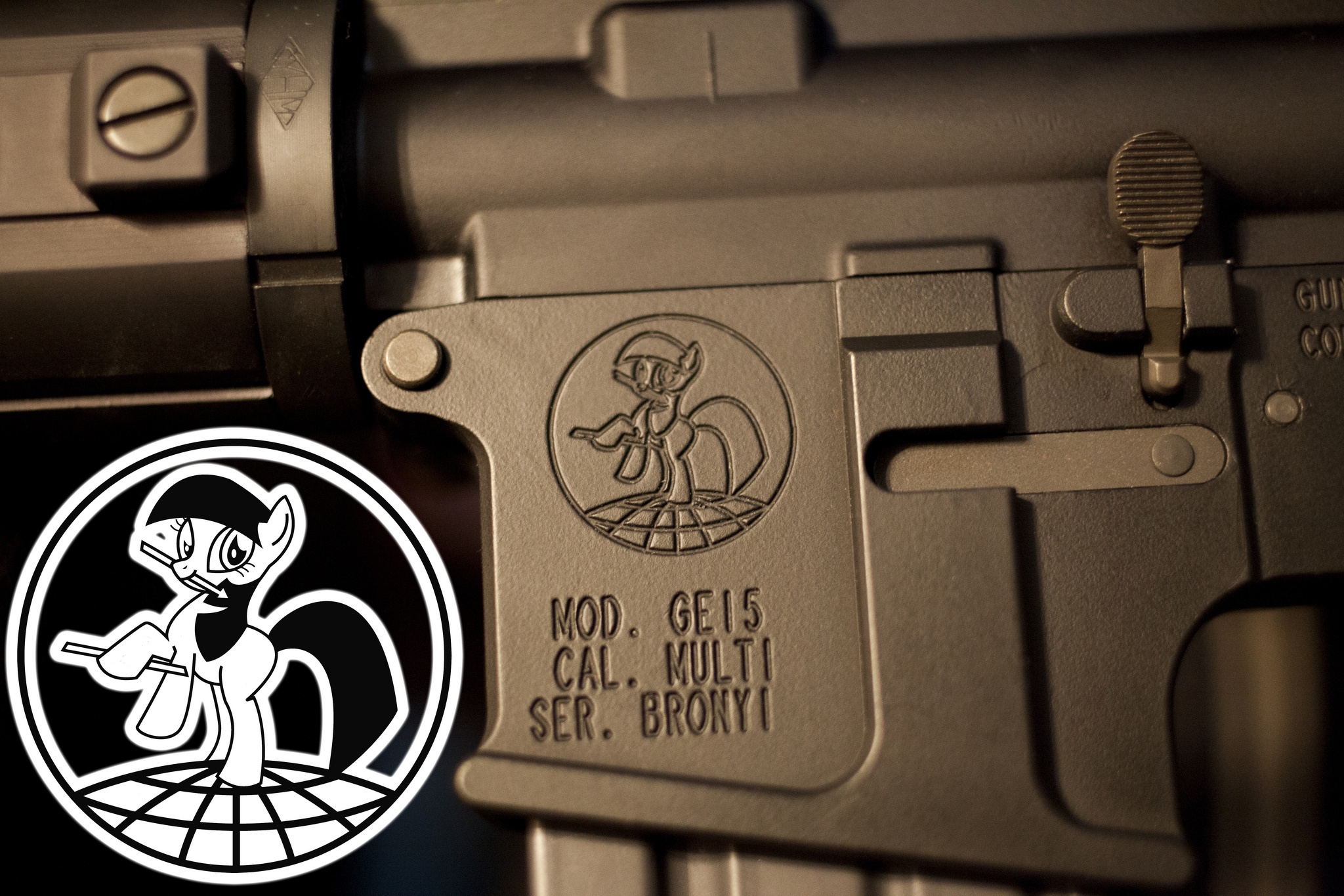 #176622 - safe, twilight sparkle, ar15, customized toy, gun, meta, my ...