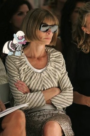 #6371 - safe, photo finish, earth pony, human, pony, anna wintour ...