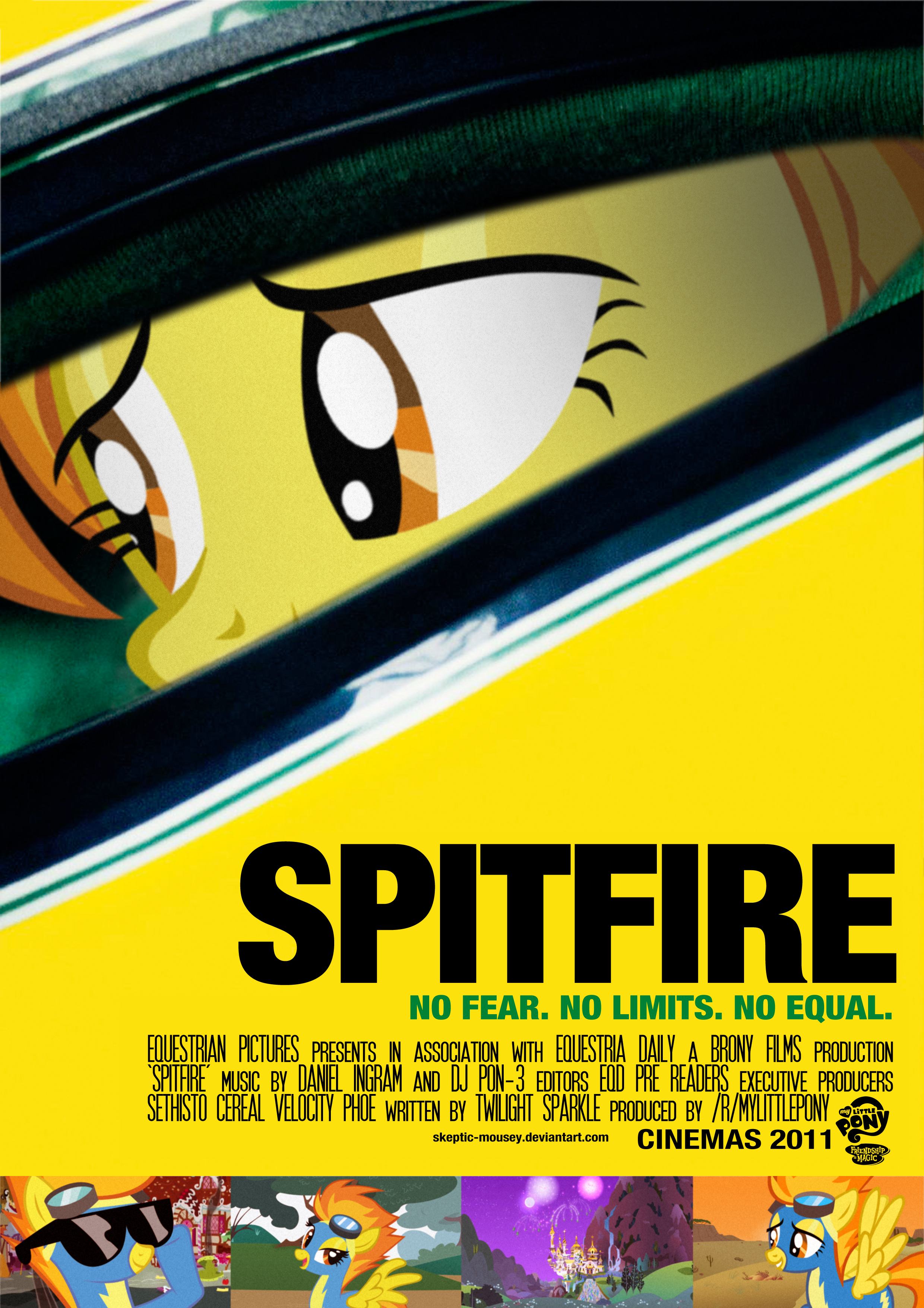 #49689 - safe, artist:skeptic-mousey, spitfire, pony, g4, ayrton senna ...