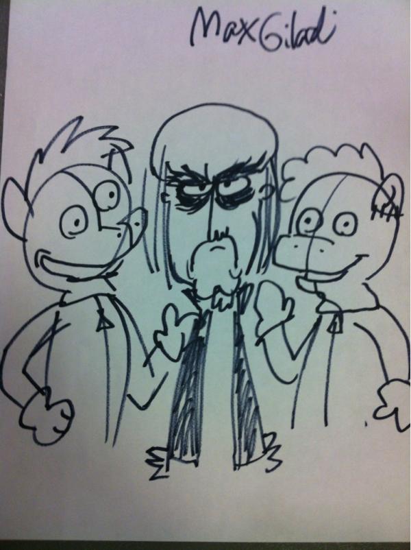 #53192 - safe, artist:hotdiggedydemon, mickey the dick, sketch, wacky ...