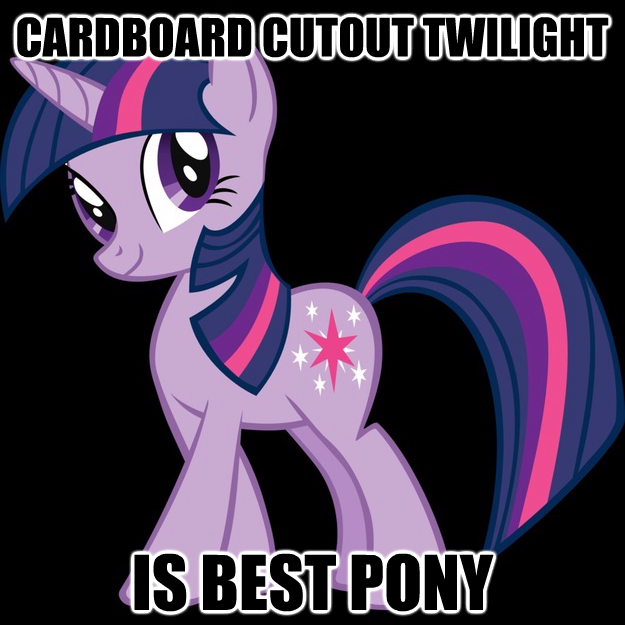 #53870 - safe, twilight sparkle, best pony, cardboard cutout, cardboard ...
