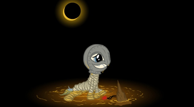 #58841 - artist needed, source needed, grimdark, earth pony, bandage ...