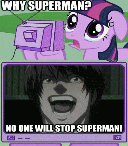#70908 - safe, twilight sparkle, pony, g4, animated, death note ...