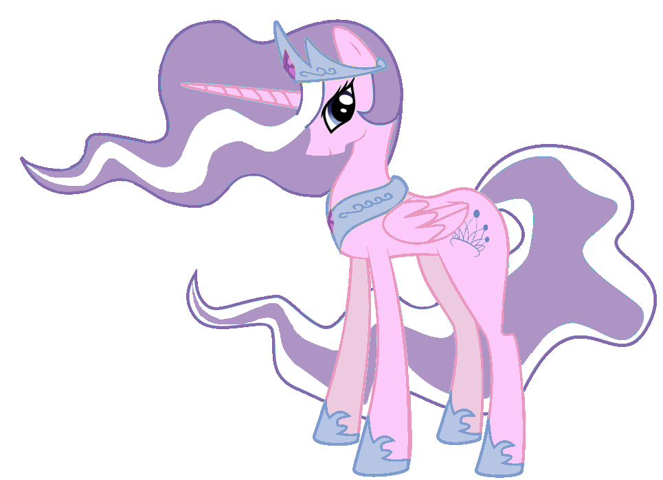 #74324 - safe, diamond tiara, princess celestia, alicorn, pony, recolor ...