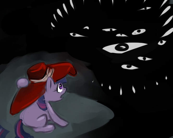 #82263 - grimdark, artist:halley-valentine, twilight sparkle, eyes ...