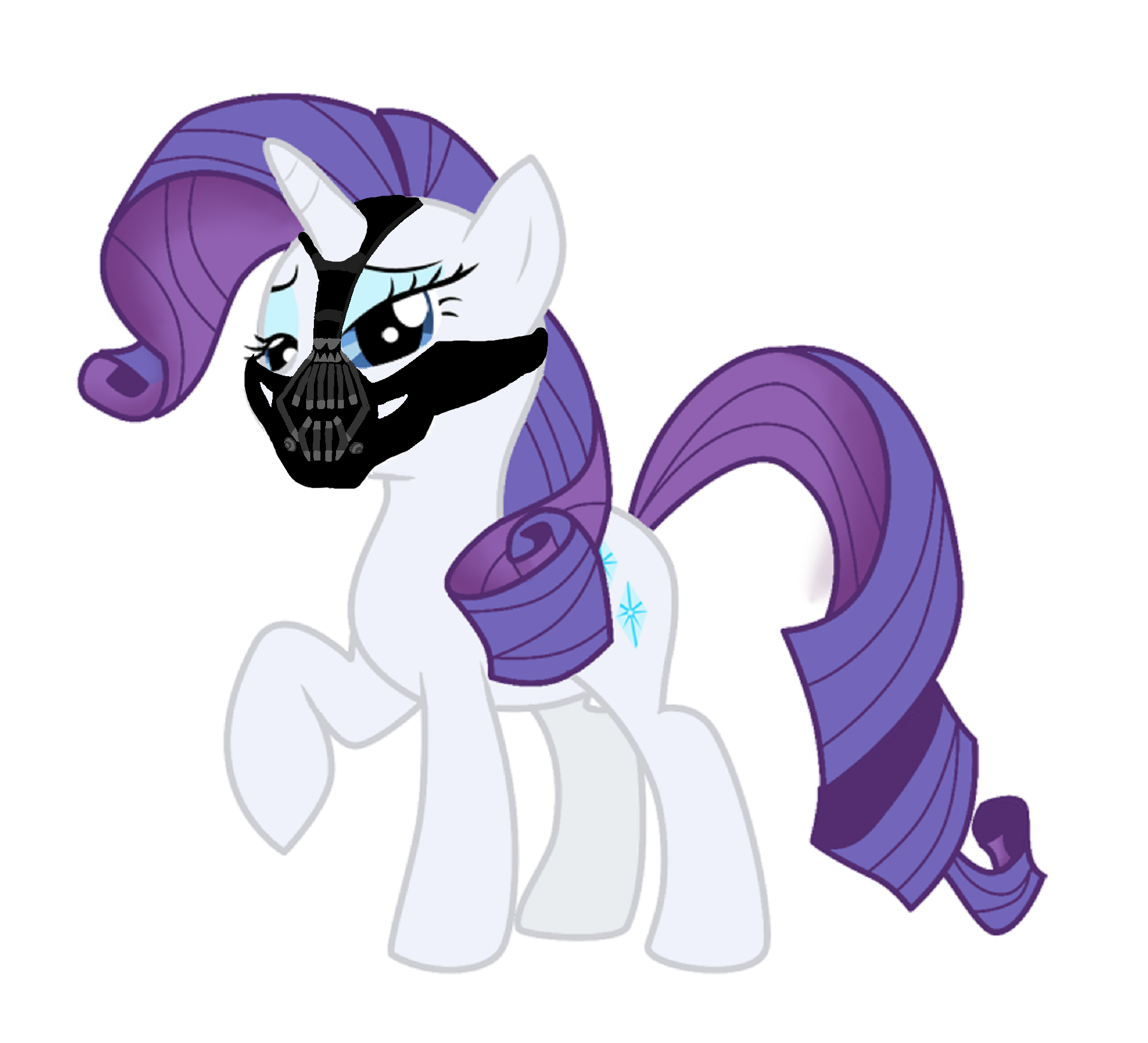 #101447 - artist needed, safe, rarity, pony, bane, bane mask, batman ...