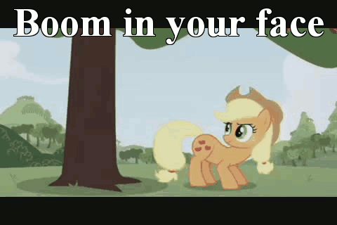#105546 - safe, edit, edited screencap, screencap, applejack, animated ...