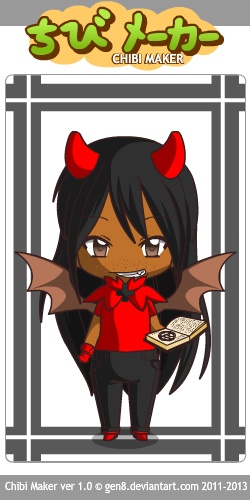 #208268 - safe, human, chibi, horned humanization, humanized, japanese ...