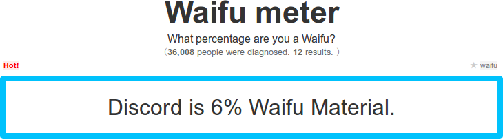 #199869 - safe, discord, text, waifu meter - Derpibooru