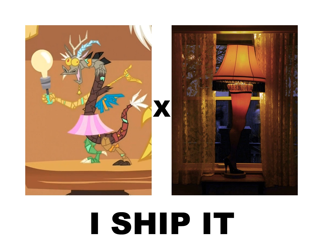 #218443 - safe, discord, g4, keep calm and flutter on, a christmas ...