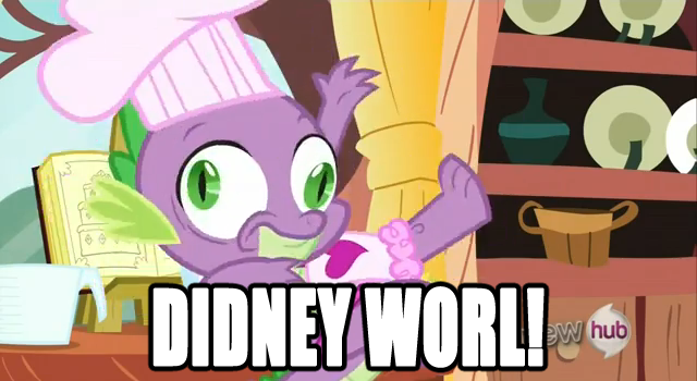 #224506 - safe, spike, just for sidekicks, derp, didney worl - Derpibooru